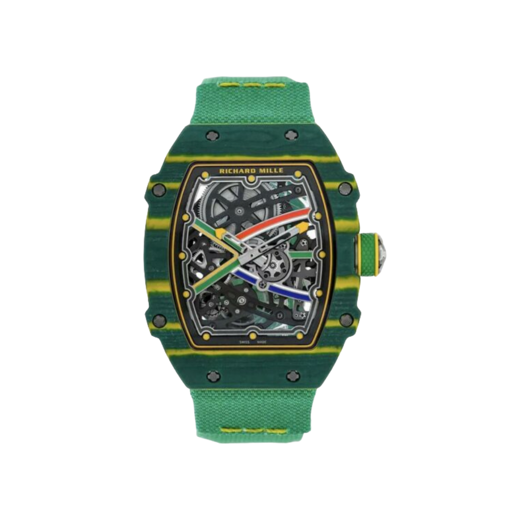 Richard Mille Wayde Van Niekerk Edition Green TPT RM67-02 – The Watch Boss